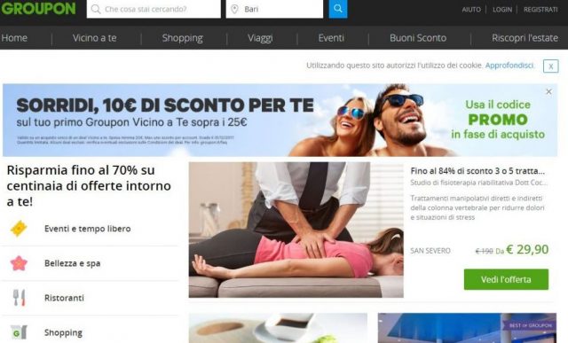 Groupon.it, per assicurarsi i migliori sconti sulle offerte