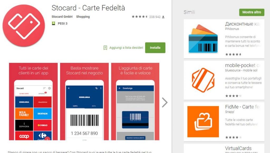 App4Italy. La recensione del giorno, Stocard - Key4biz