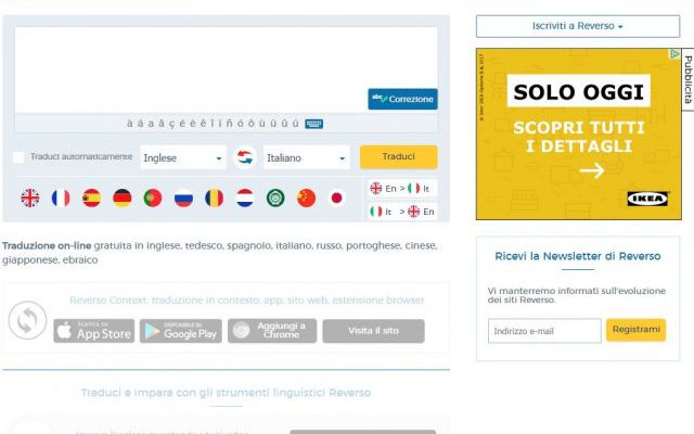 Reverso.net - traduttore online