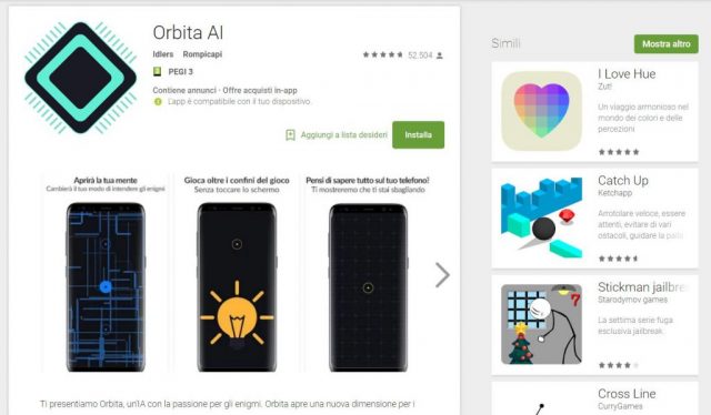 App4Italy. La recensione del giorno, Orbita AI