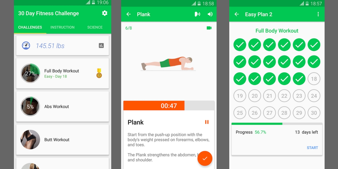 30 Day Fitness Challenge - Workout at Home