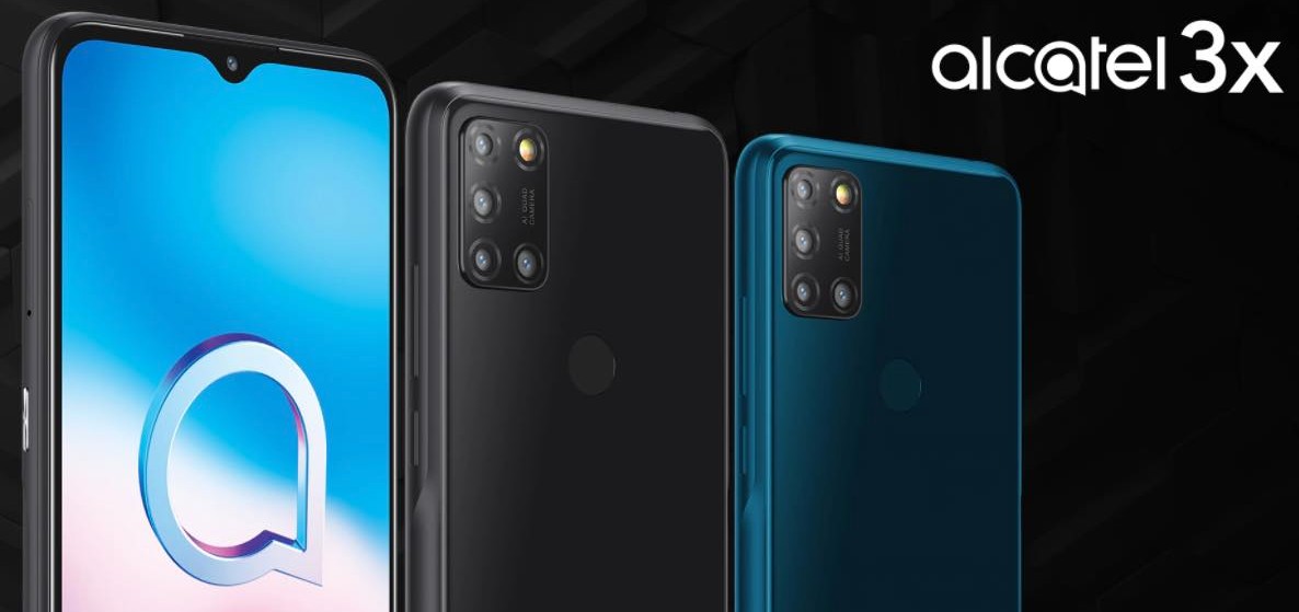 Alcatel 3X 2020: 4 fotocamere e schermo HD+ a 169 euro