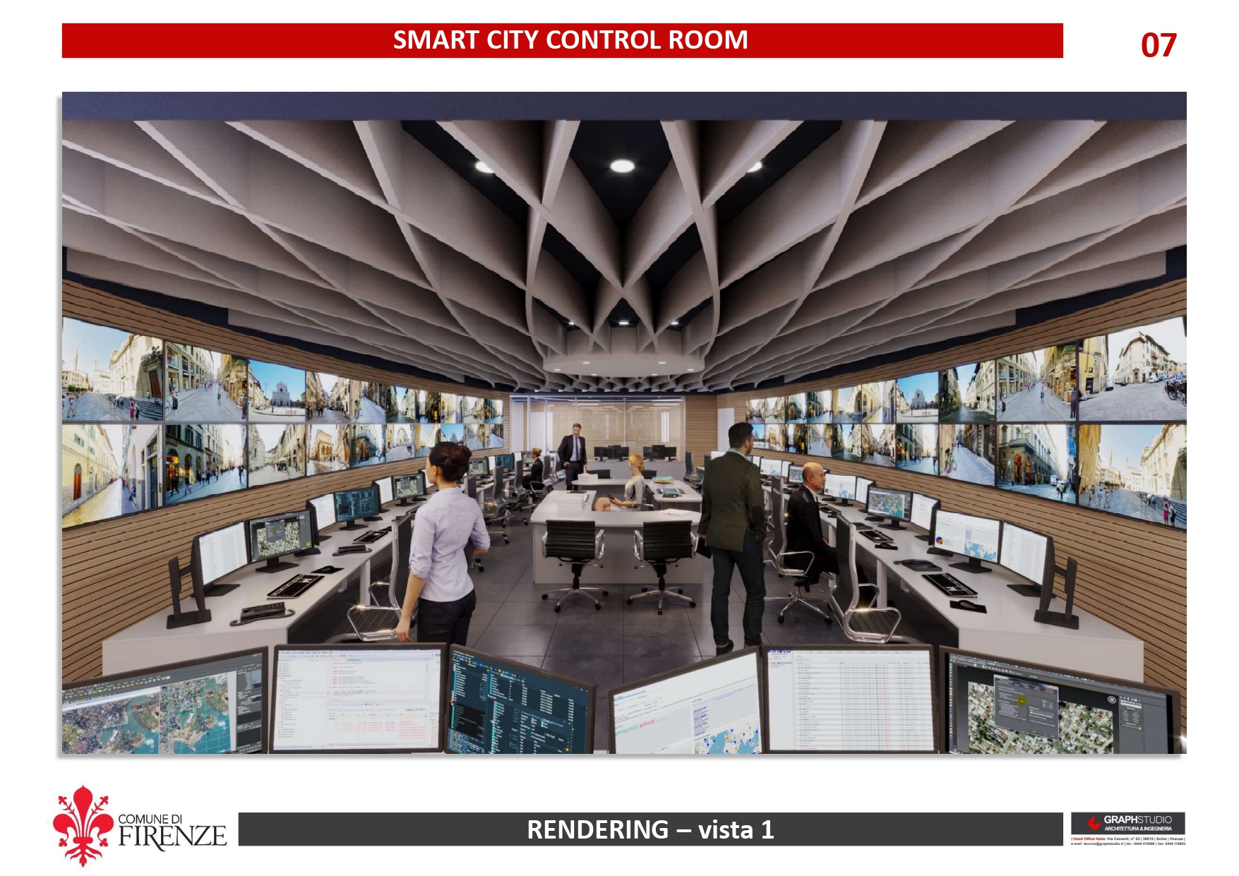Firenze integra servizi urbani e dati grazie alla "smart city control room"