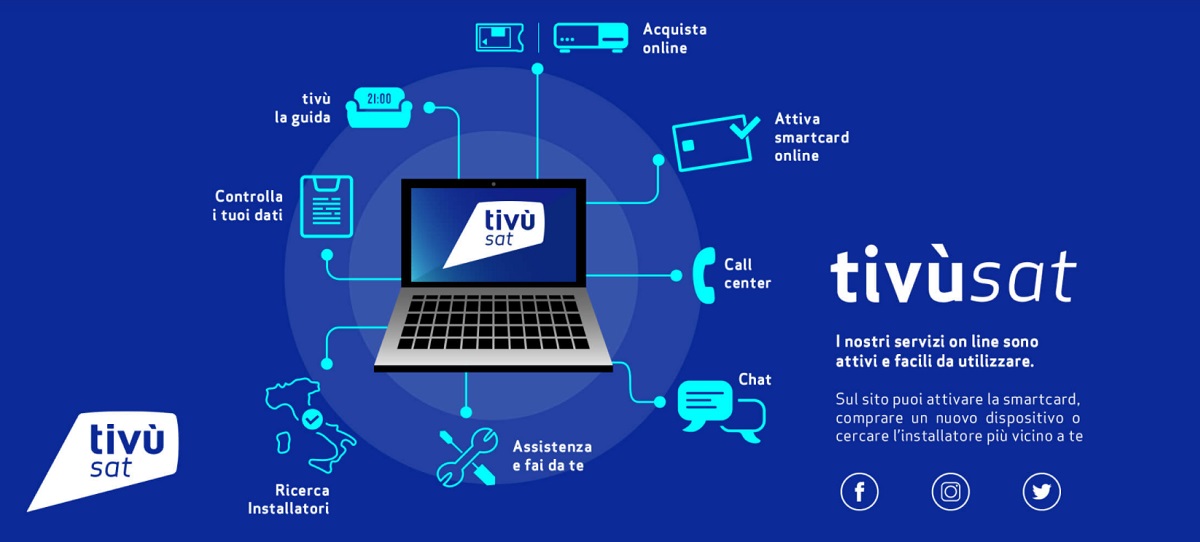 Tivùsat, nuova modalità di attivazione della smartcard