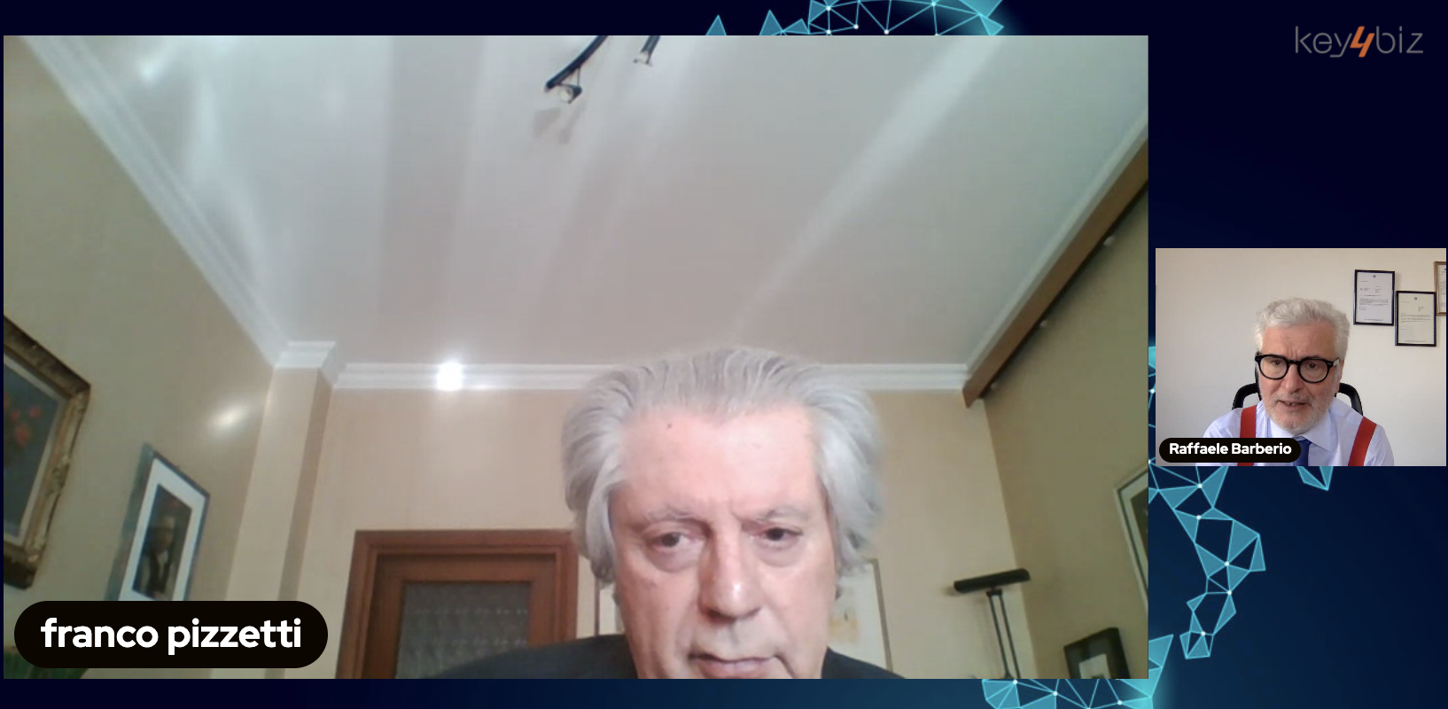 "L'Italia e l'economia digitale": intervista live con Franco Pizzetti