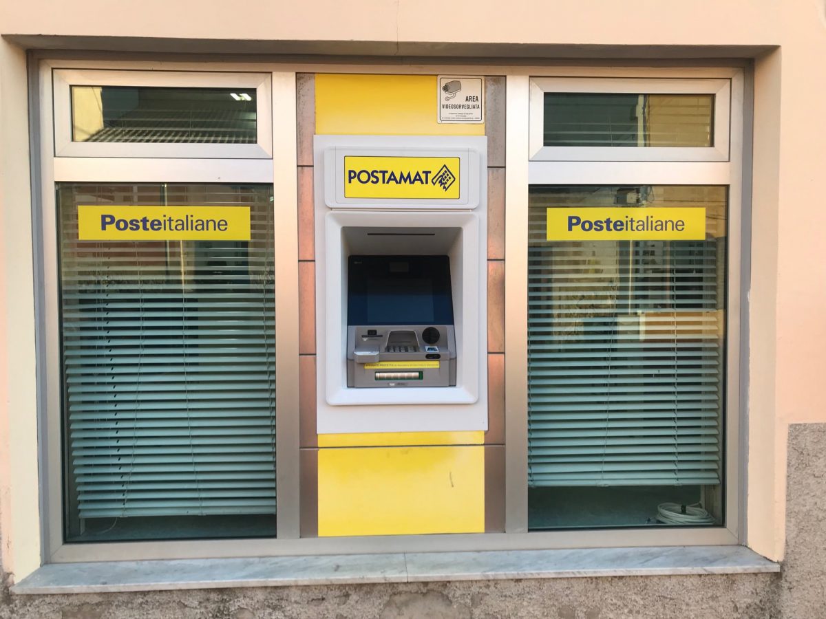 Poste italiane, dal 1° aprile ritiro pensione anche al Postamat