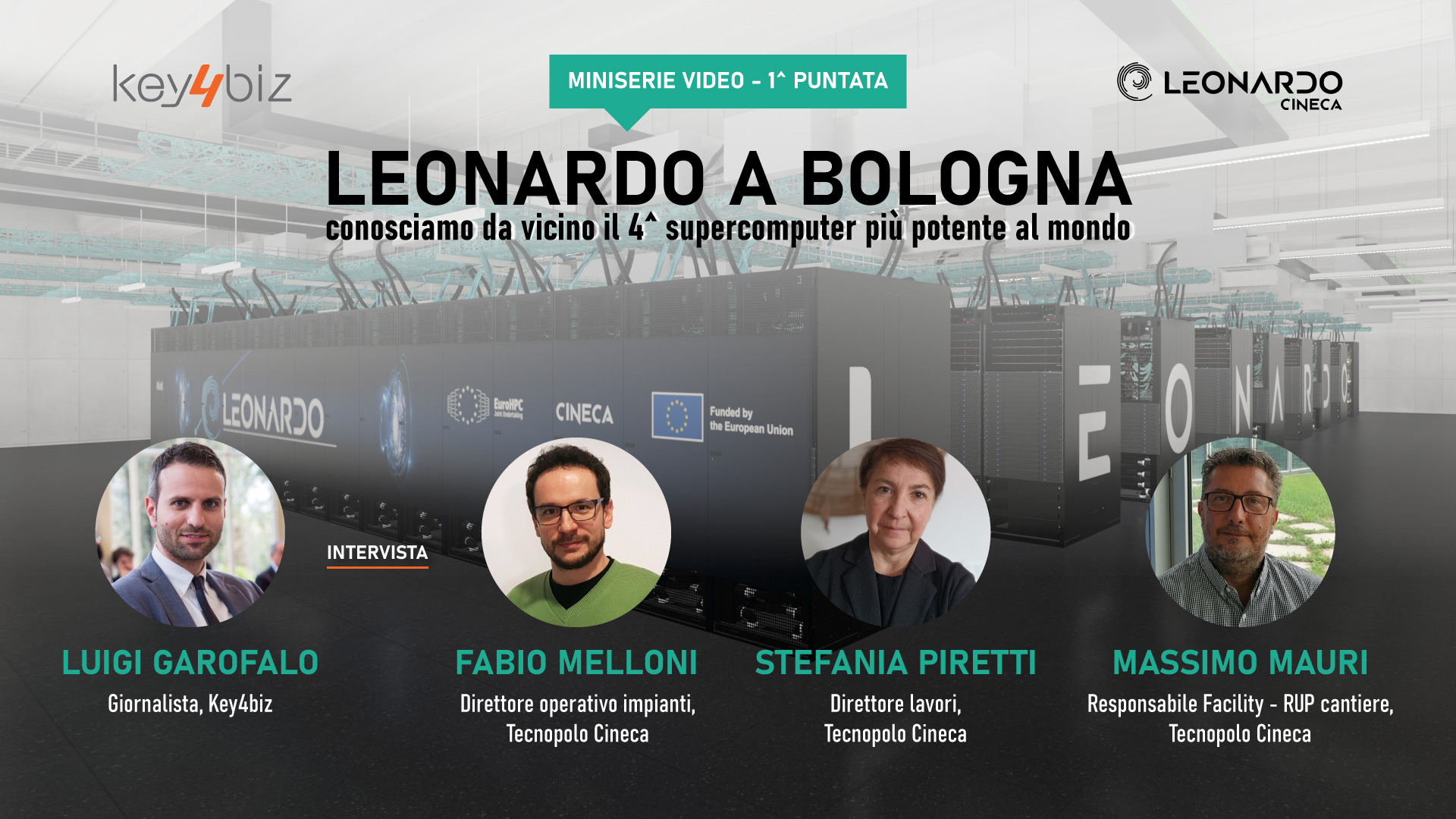 LEONARDO a Bologna, il 4^ supercomputer più potente al mondo