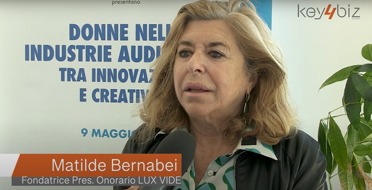 #WorldIPday. Intervista a Matilde Bernabei, Fondatrice e Presidente Onorario Lux Vide - Key4biz
