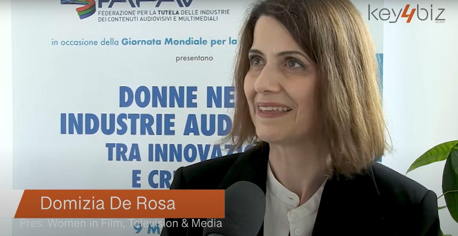 #WorldIPday. Intervista a Domizia De Rosa, Presidente Women in Film ...