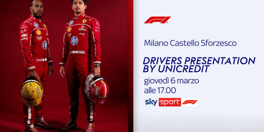 Sky, il 6 marzo la diretta della presentazione della scuderia Ferrari ...
