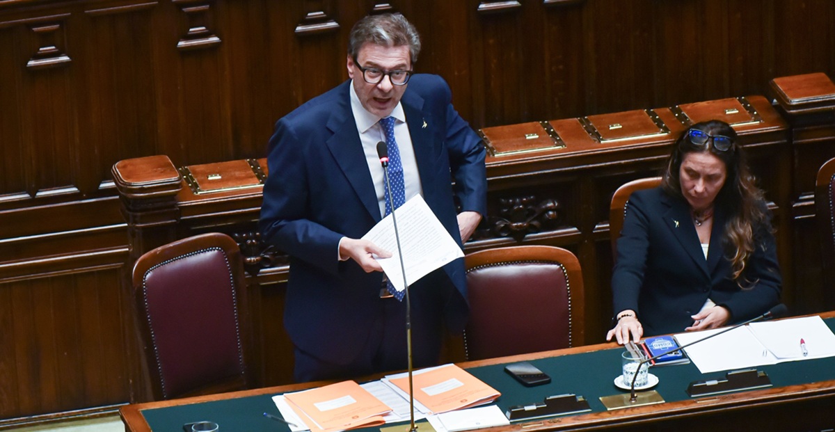 Giorgetti presenta le linee guida della Legge di Bilancio